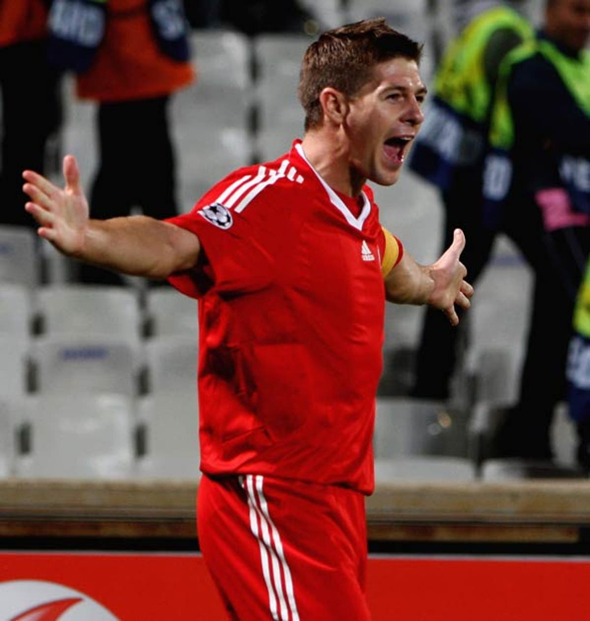 Liverpool on course for top four says Gerrard | The Independent | The ...