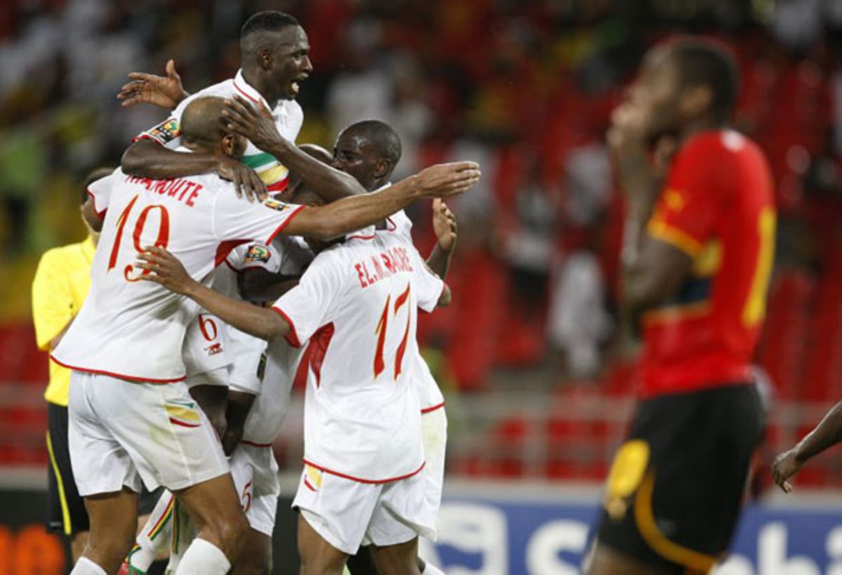 Angola left stunned by fightback | The Independent | The Independent