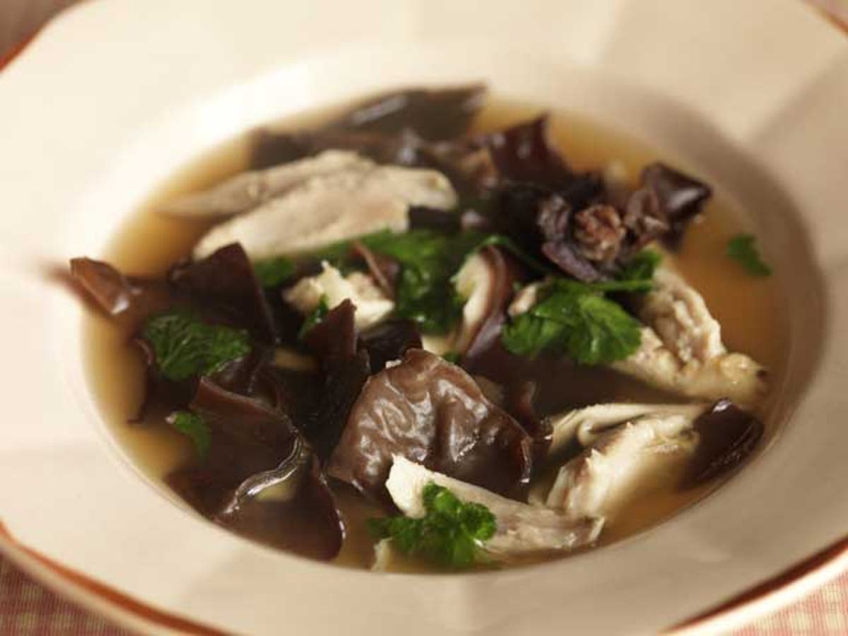 Chicken and black fungus broth | The Independent | The Independent