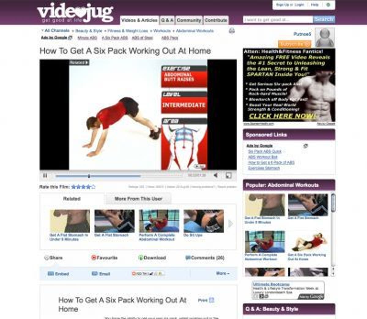 Videojug's most popular sports tutorials: golf, muscle, Pilates | The ...