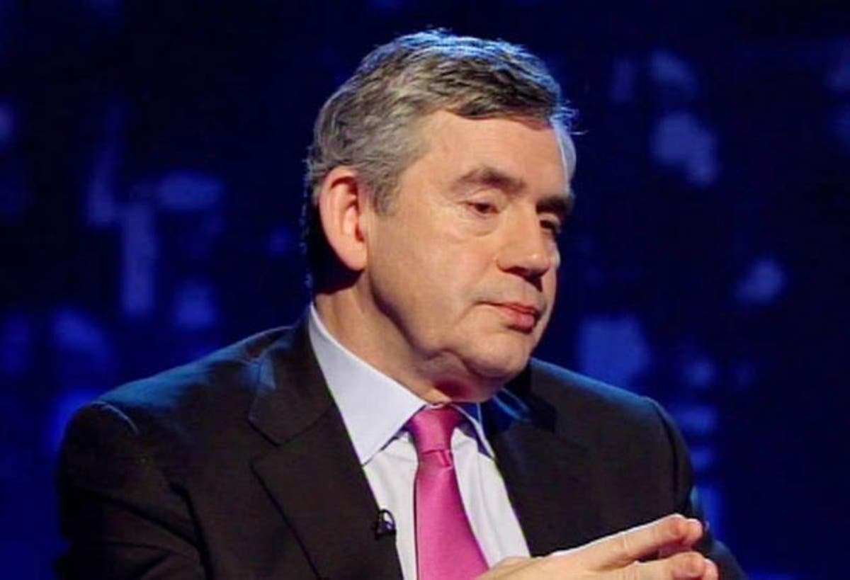 Tears, jokes and the humanising of Gordon Brown | The Independent | The ...