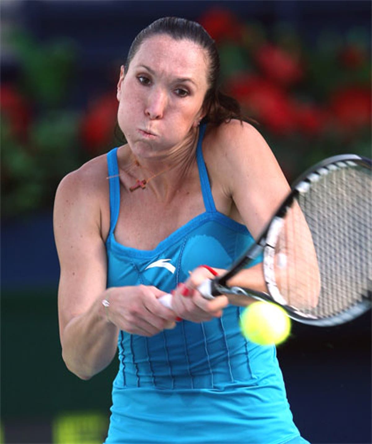 Jankovic made to sweat for win in desert heat | The Independent | The ...