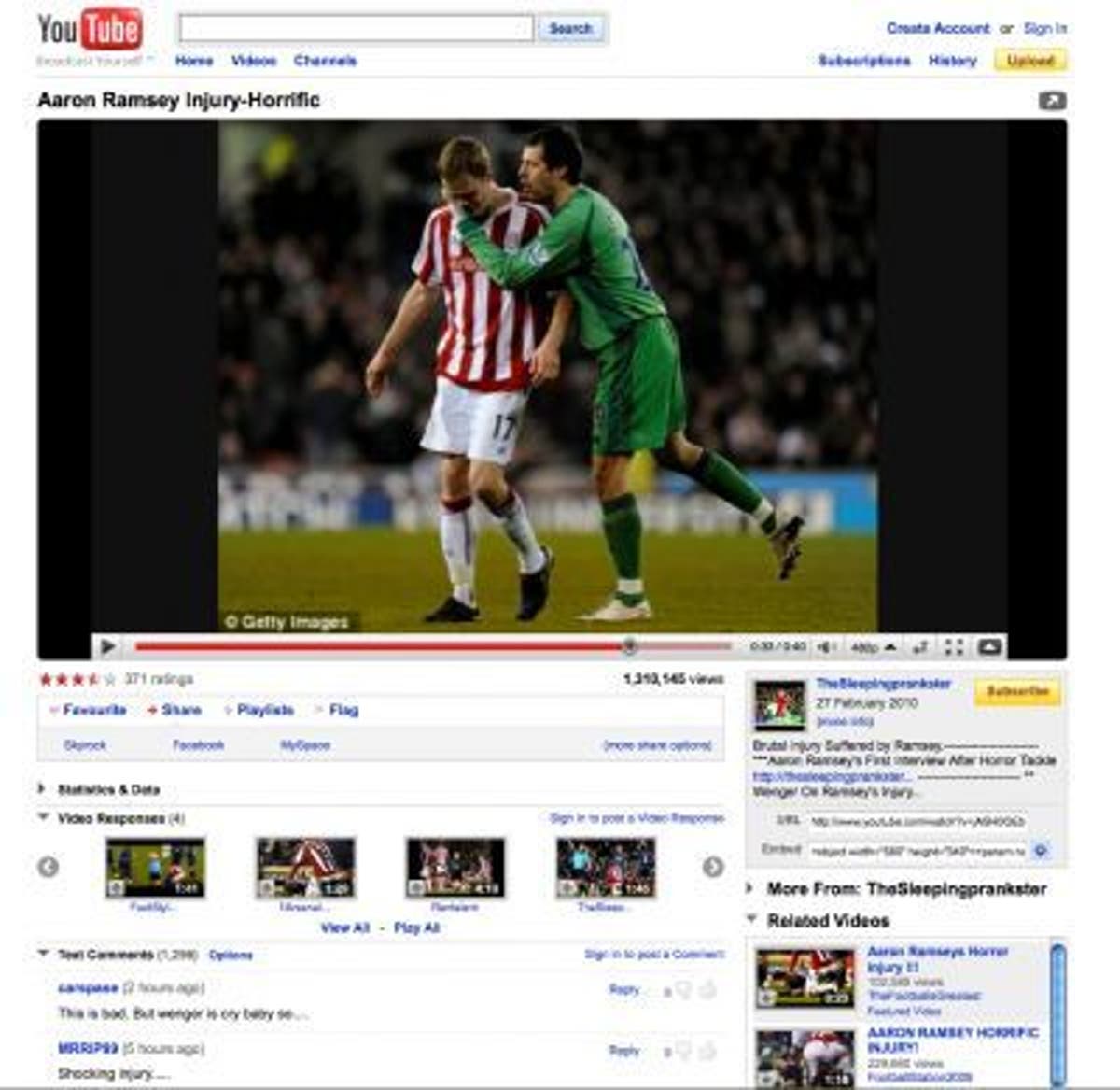 YouTube's most popular sports videos of the week: agony and ecstasy ...