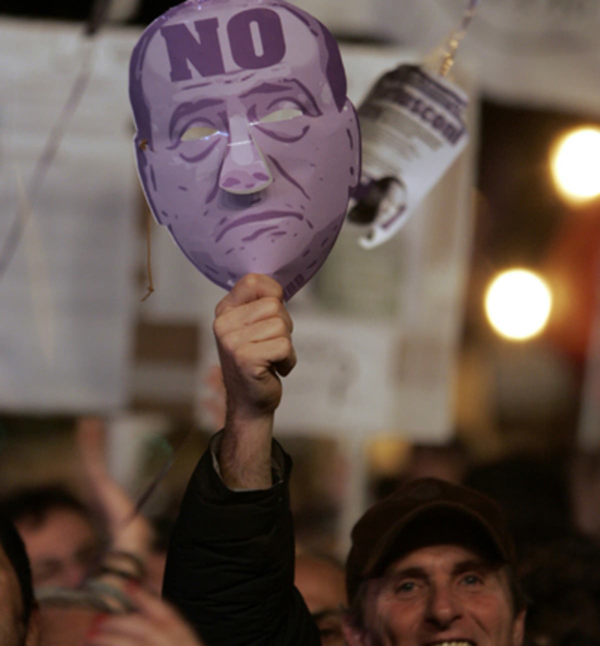 Purple protests on streets of Rome | The Independent | The Independent