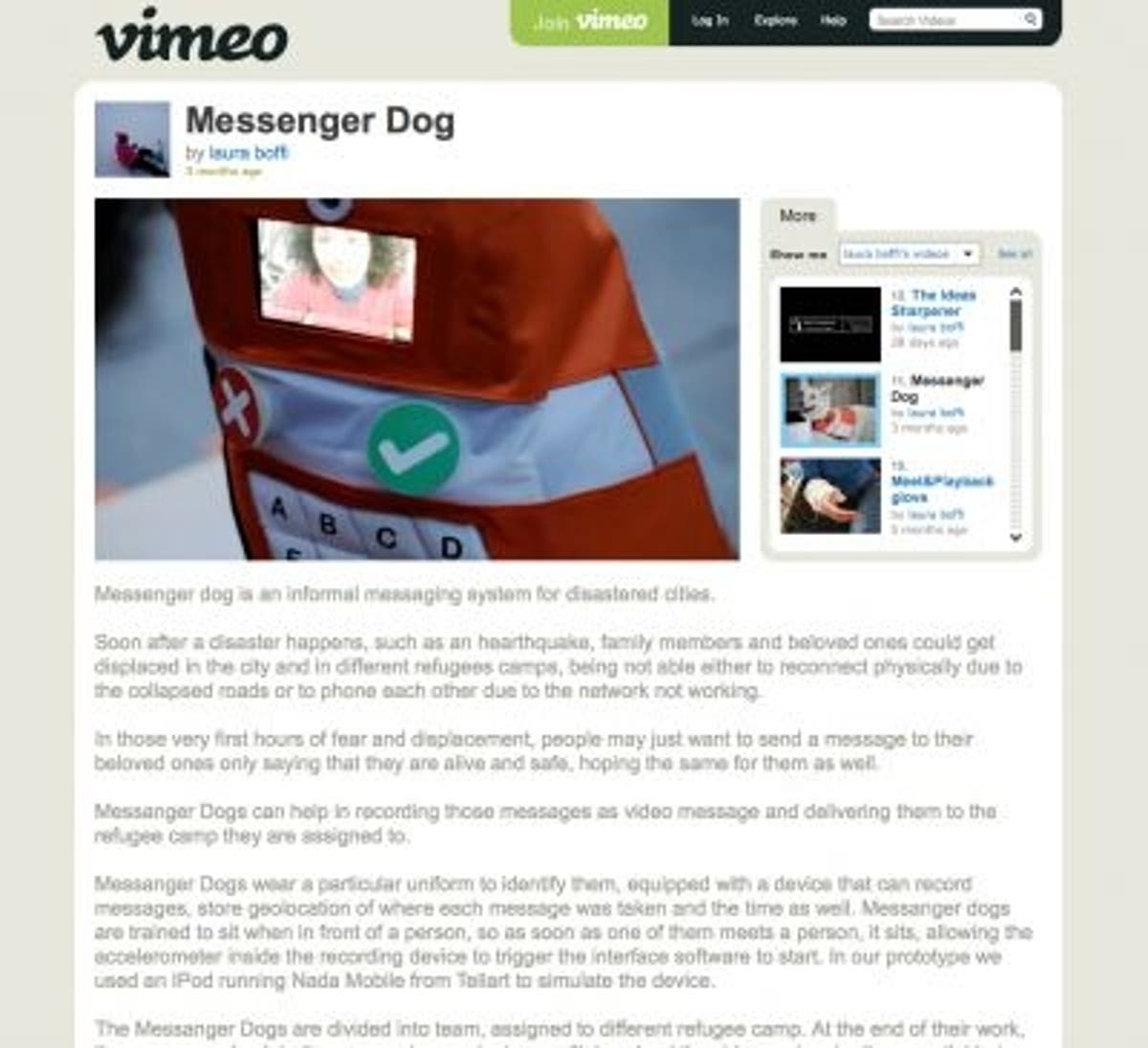 Dogs connect to the internet to send video messages from disaster ...