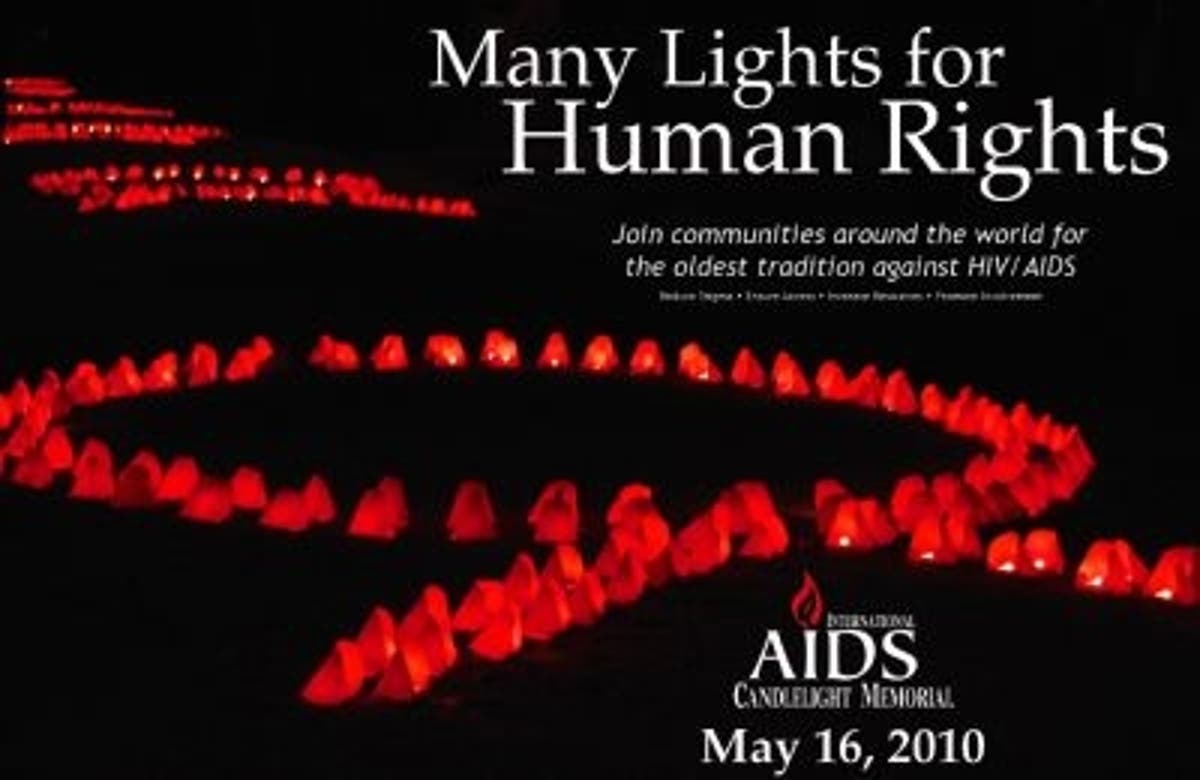 Light a candle for AIDS awareness | The Independent | The Independent