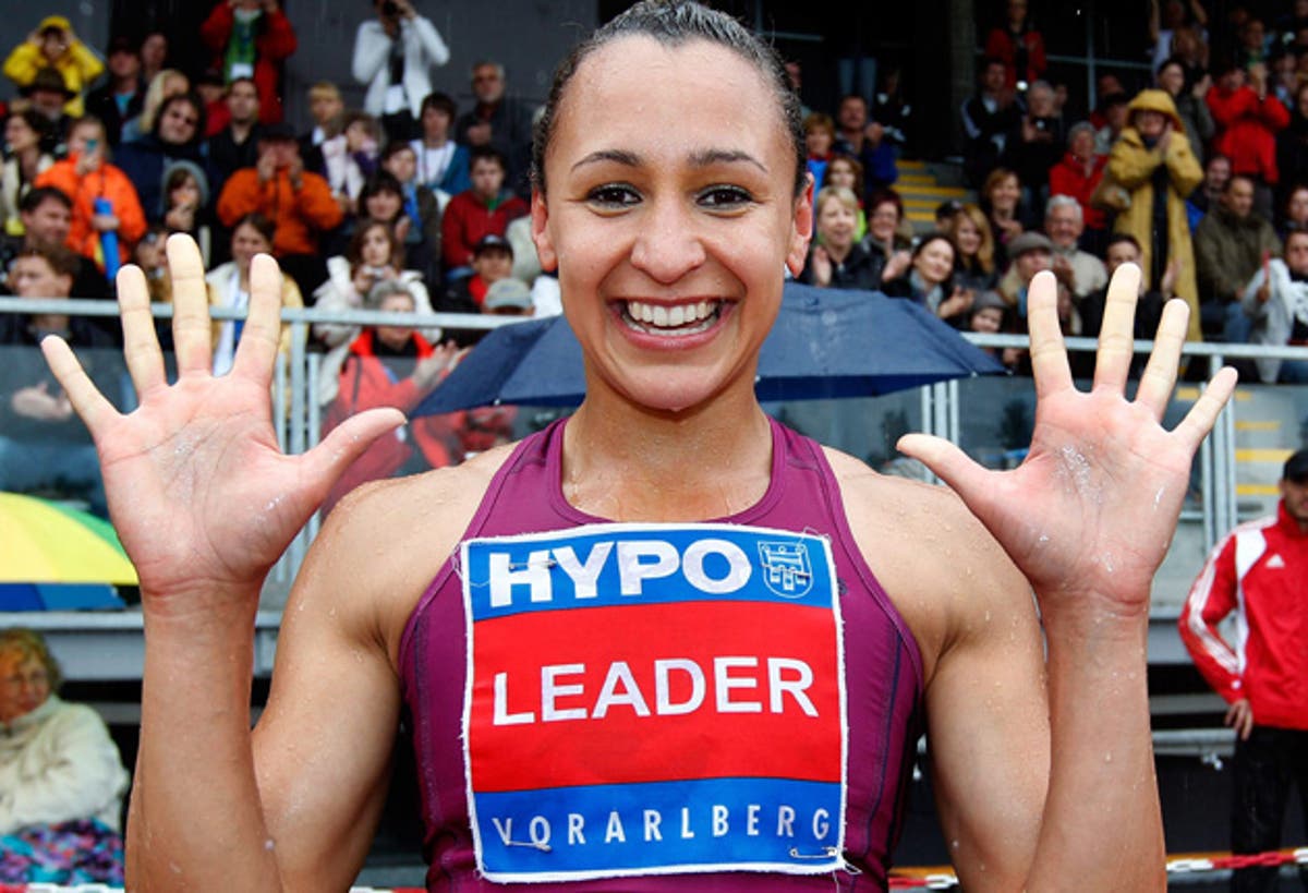 Athletics: Ennis's hope of British record washed out but victory proves ...