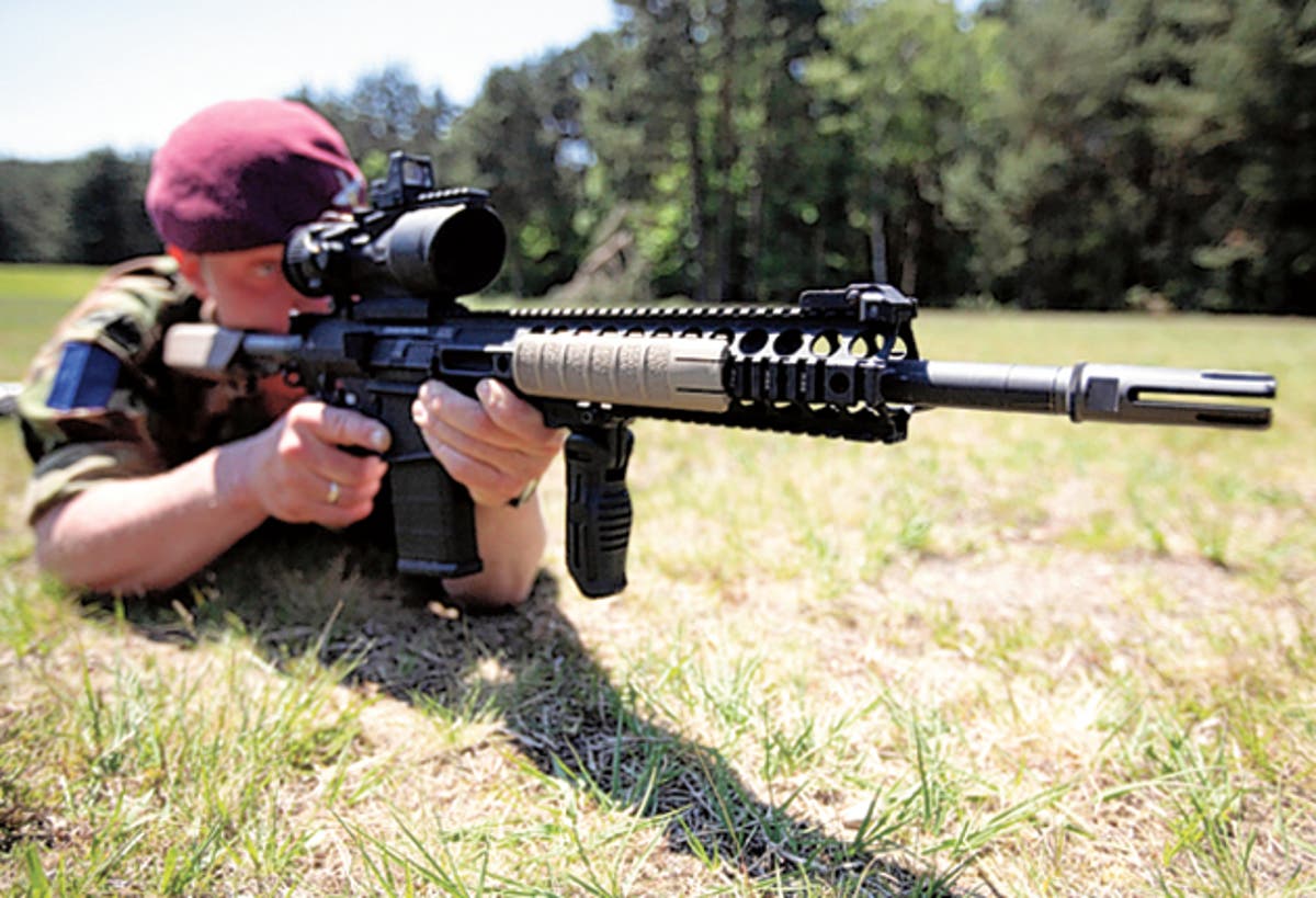 Army given new rifles to engage enemies from further away | The ...