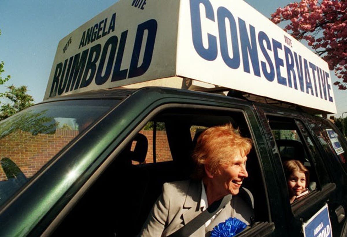 Dame Angela Rumbold: Outspoken Tory minister and staunch Thatcherite ...