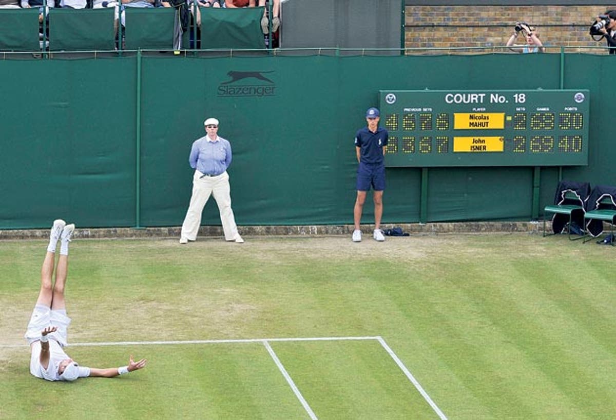 Last Night: Isner v Mahut, Wimbledon | The Independent | The Independent