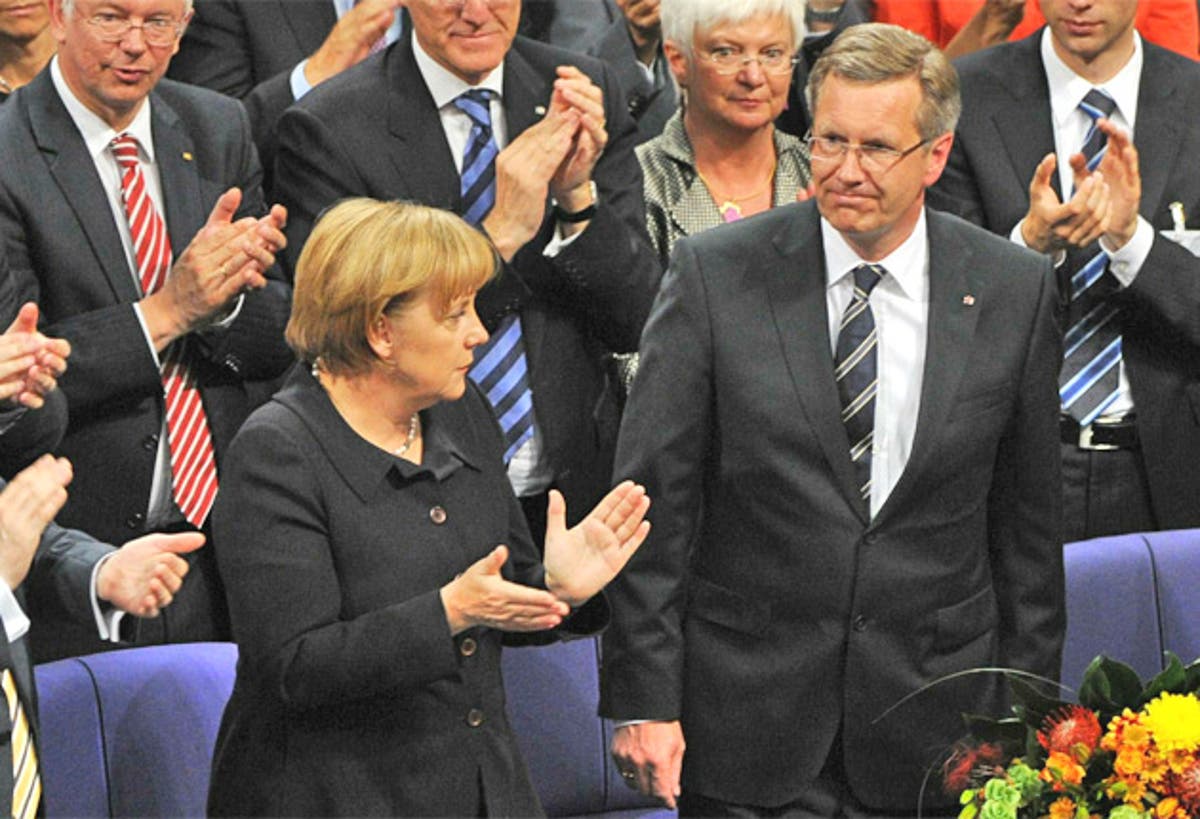 Humiliation for Merkel as coalition stages revolt | The Independent ...