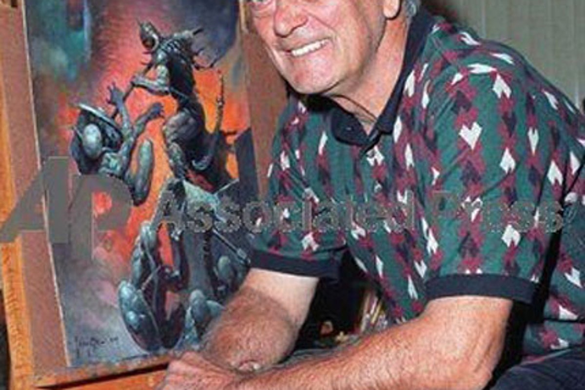 Frank Frazetta: Influential artist who worked on the ‘Conan the ...