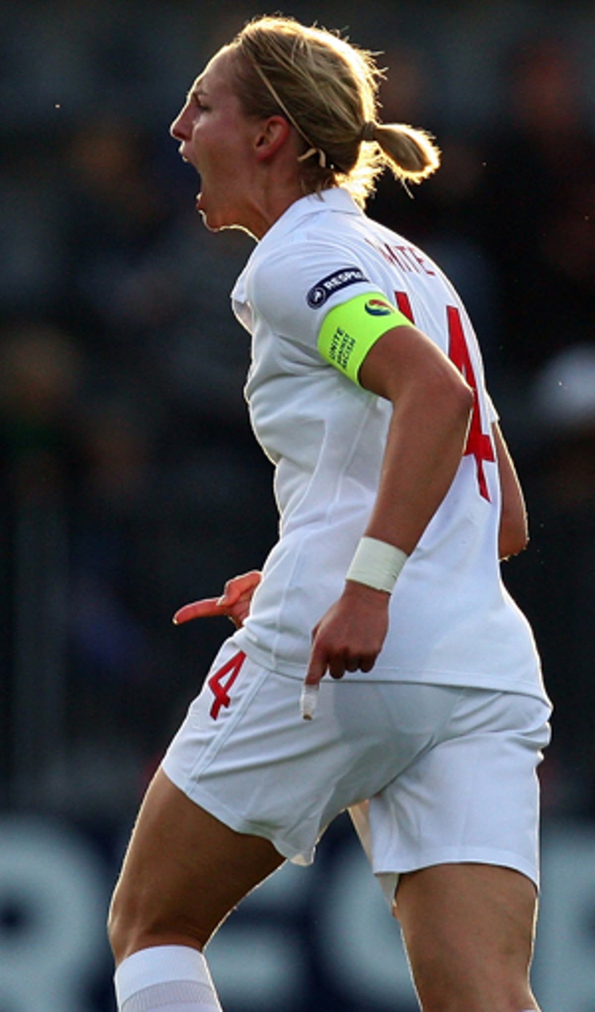 A quick chat with Faye White, captain of the women’s England squad ...
