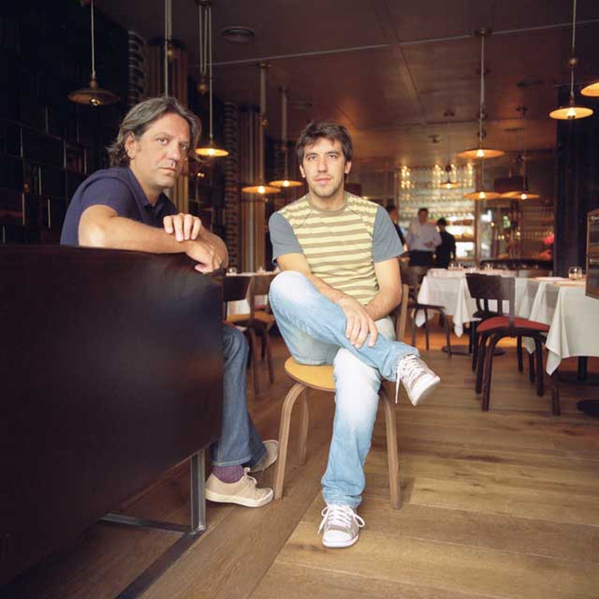 How We Met: Giorgio Locatelli & Federico Sali | The Independent | The ...