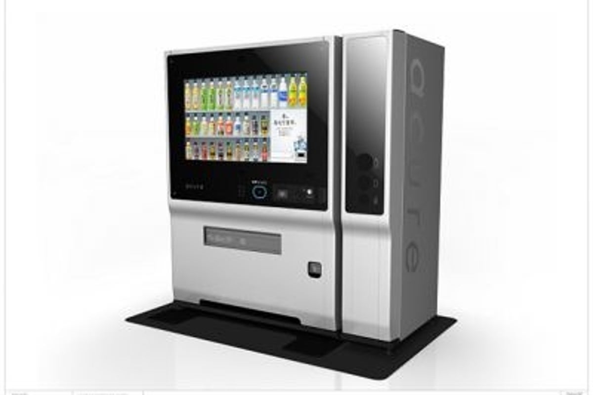 Smile for the vending machine camera while it selects your drink | The ...