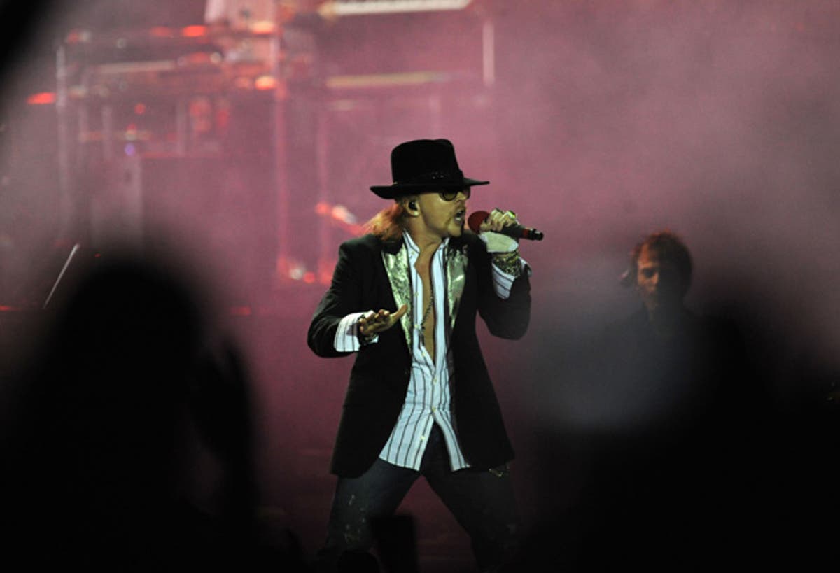 Axl hits the headlines (but not the notes) | The Independent | The ...