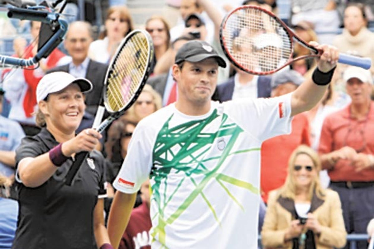 Bryan grateful for Huber text after victory in mixed doubles | The ...