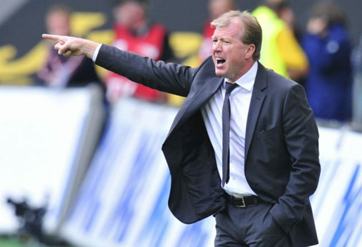 'Steve, could you be England's next coach?' 'Well... I've got the CV ...