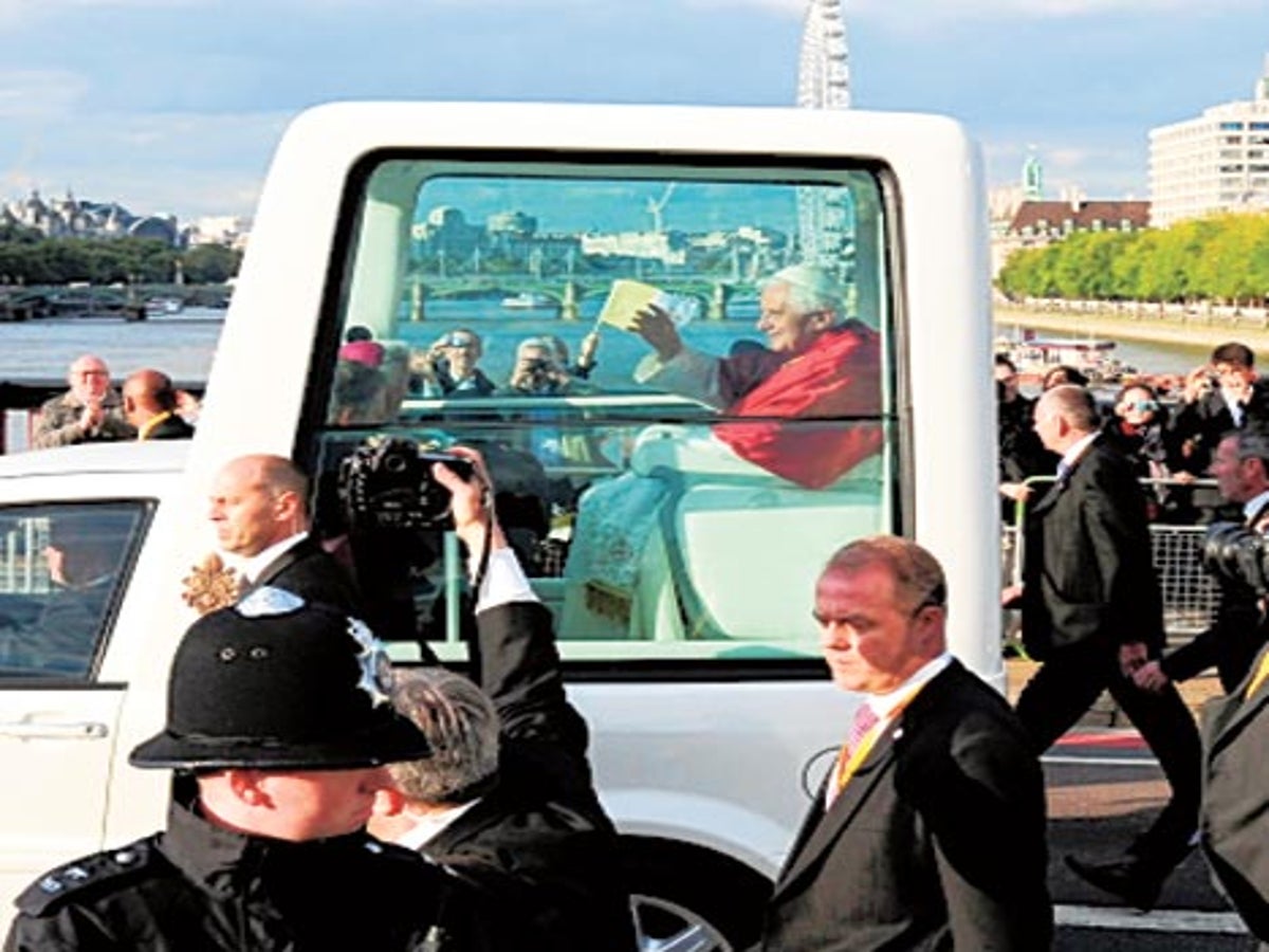 Bulletproof Glass Pope