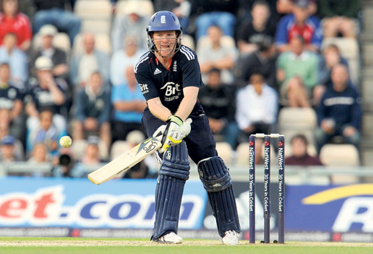 Morgan's masterful century ensures that England end on a high | The ...