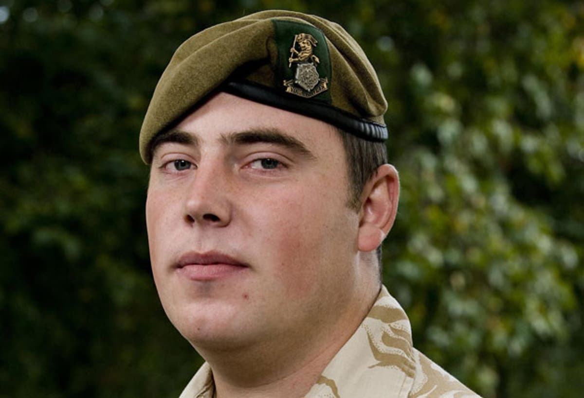 MC for soldier who saved child from crossfire | The Independent | The ...