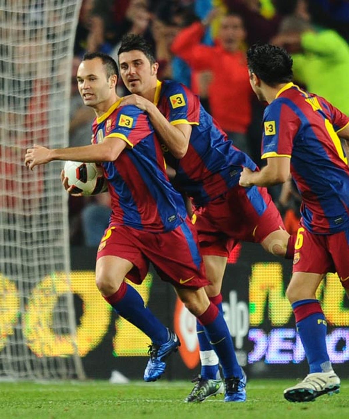 Xavi injury spoils Barcelona win over Valencia | The Independent | The ...