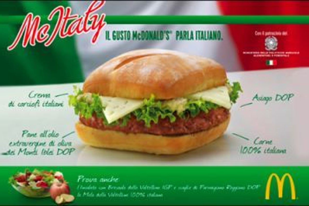 McItaly announced and served-up with political support | The ...