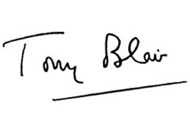 Cherie uses eBay to sell Tony's autograph for £10 | The Independent ...