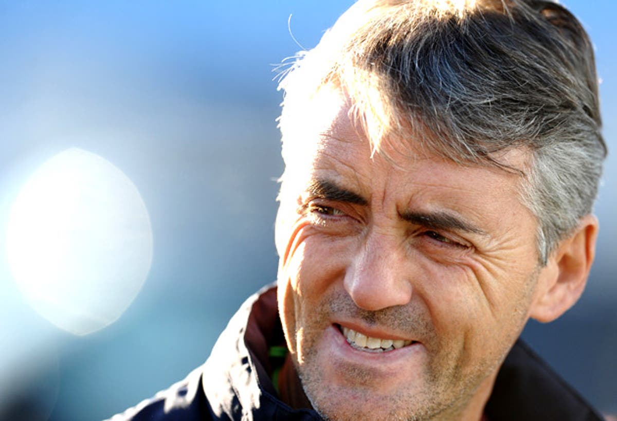 Mancini keeps cool as City's moment of truth arrives | The Independent ...