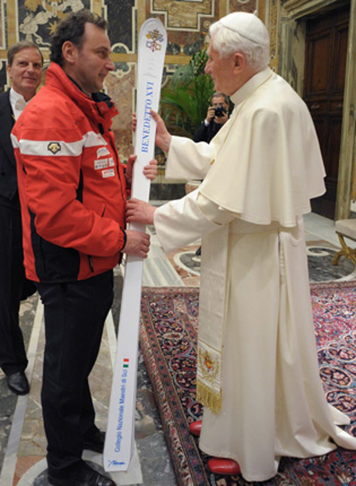 Pope kitted out for the ski slopes | The Independent | The Independent