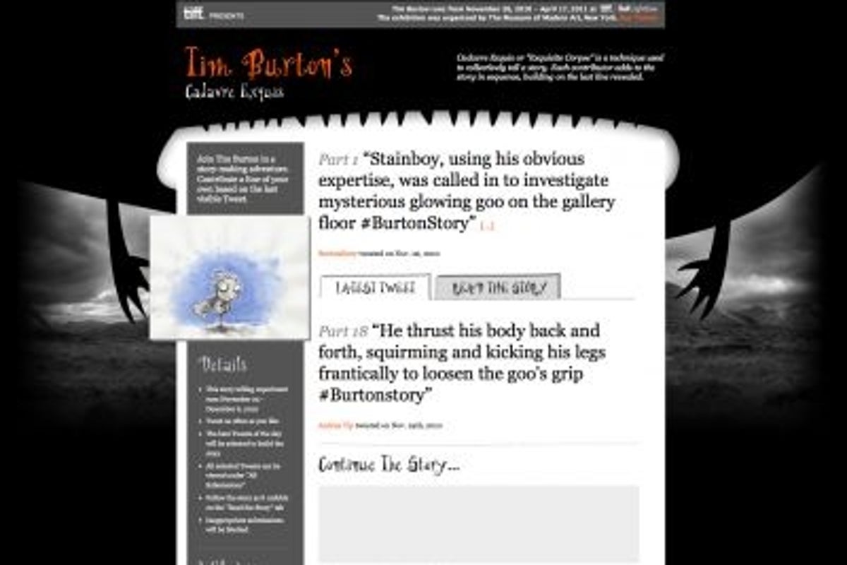Tweets write Tim Burton's 'Stainboy' story | The Independent | The ...