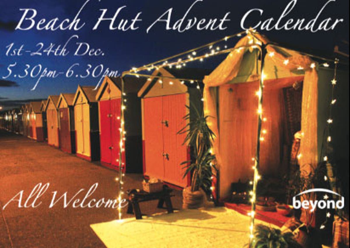 Chocolate on menu for annual beach hut advent calendar | The ...