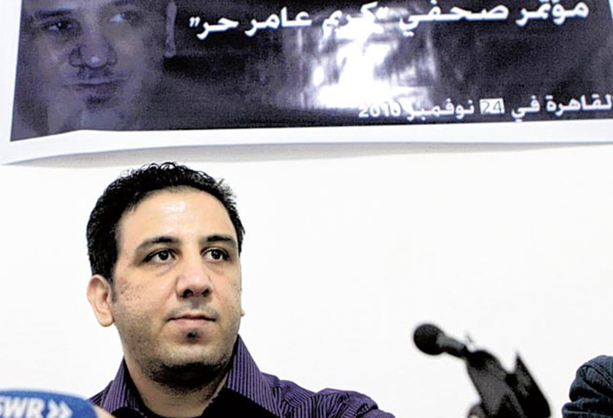 Egyptian blogger defiant after jail release | The Independent | The ...