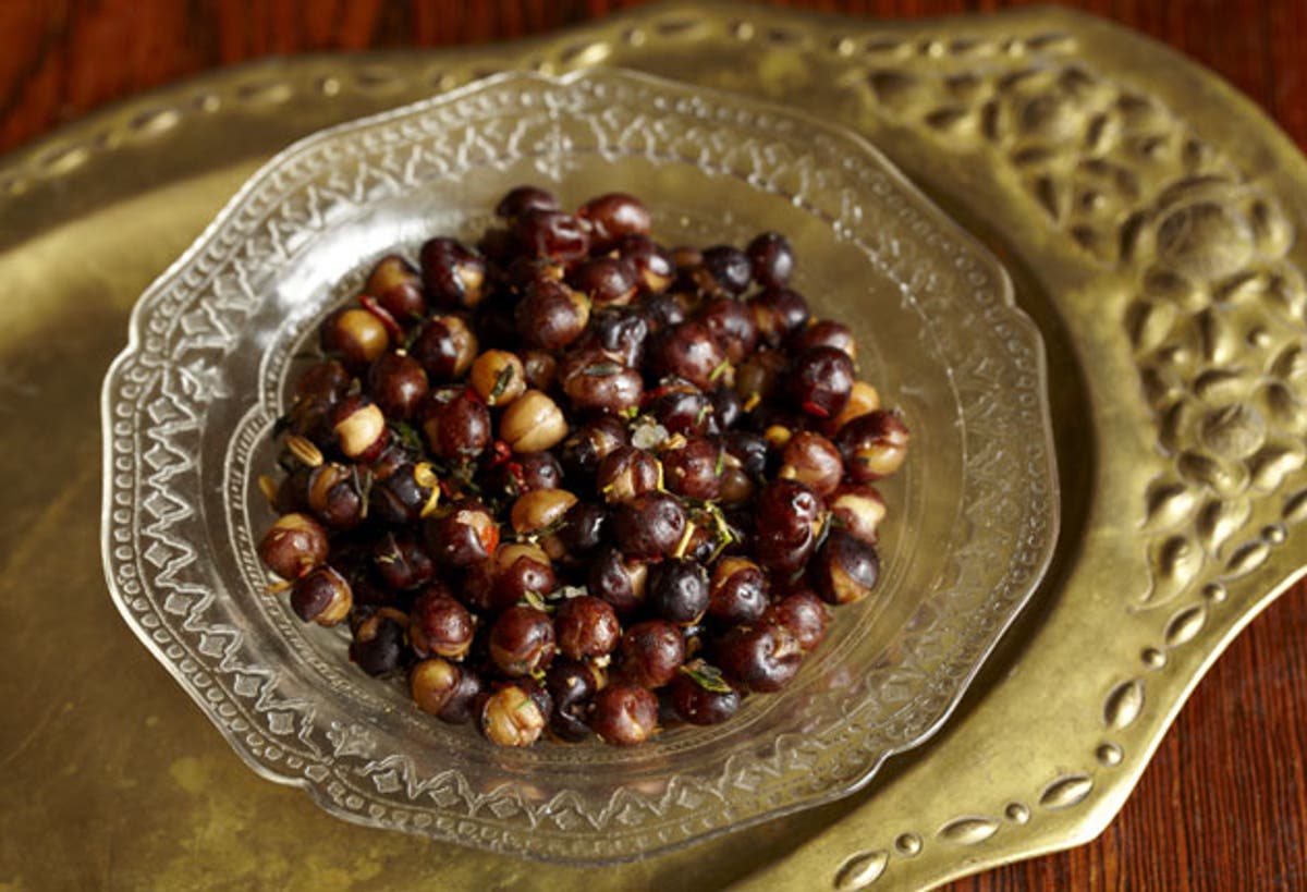 Roasted maple peas | The Independent | The Independent