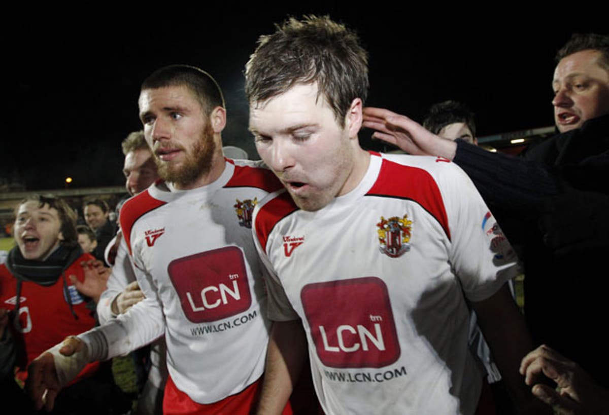 Man charged for punching Stevenage player | The Independent | The ...