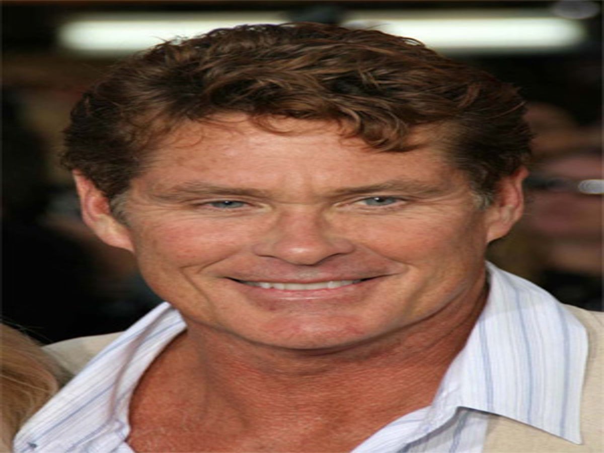 David Hasselhoff Arms Up
