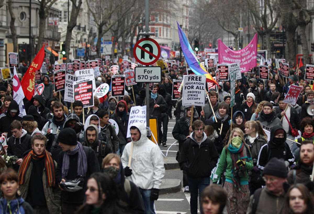 Is protesting an integral part of the student experience? | The ...