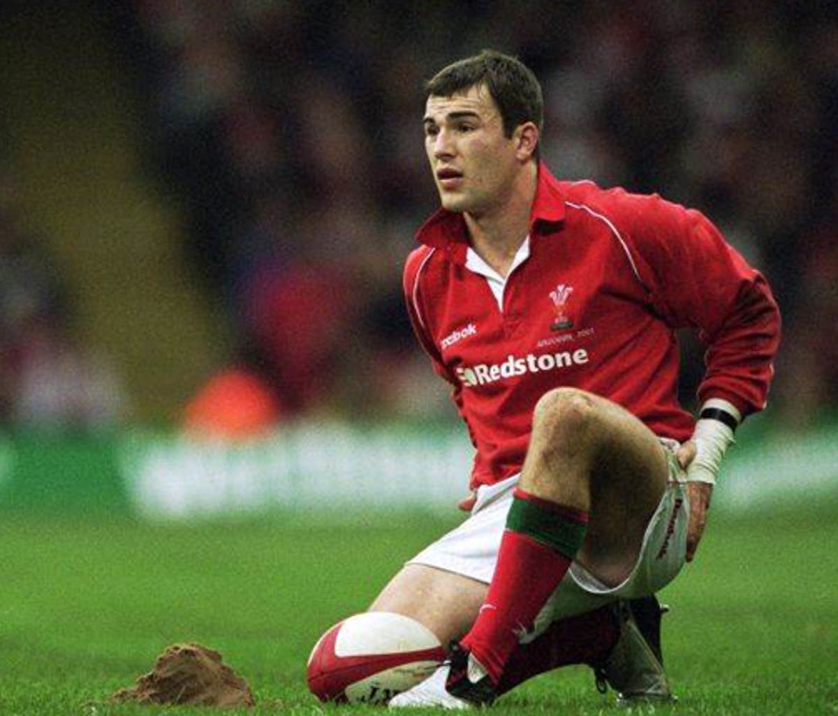 Iestyn Harris: Rallying his motley crew under the banner of Welsh pride ...