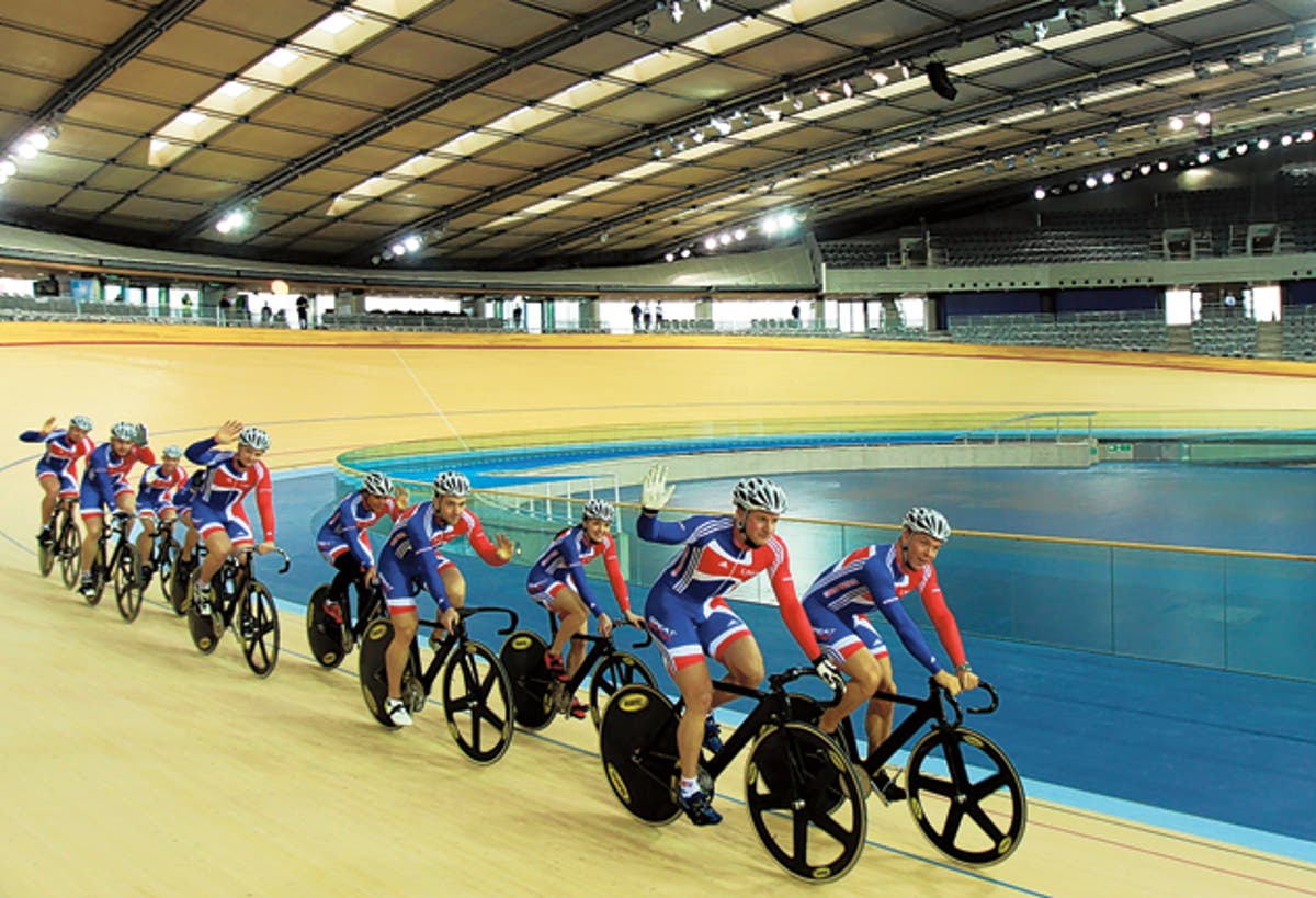 One down, eight to go as velodrome opens | The Independent | The ...