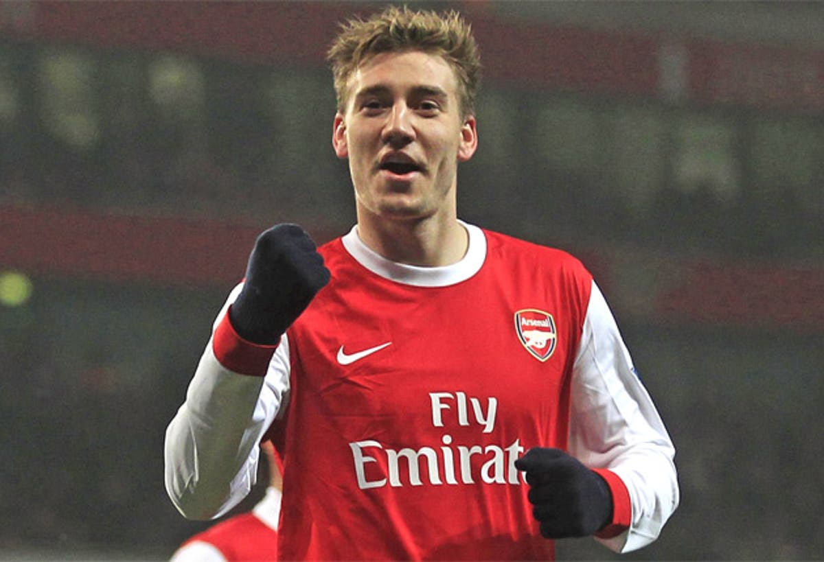 Bendtner scores hat-trick in Arsenal thrashing | The Independent | The ...