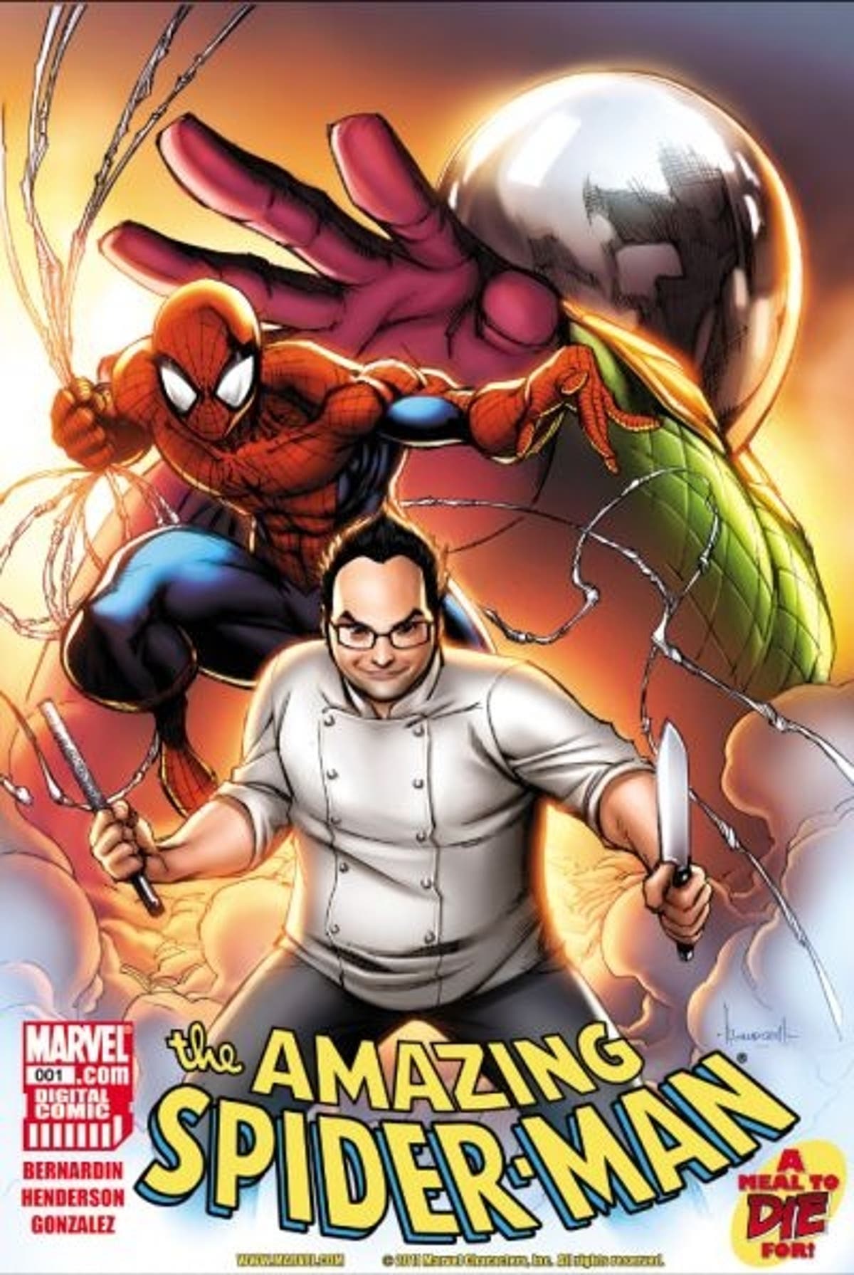 New Spider-Man comic features cooking show sidekick | The Independent ...