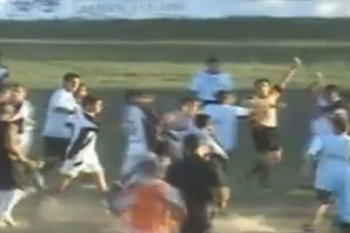 Referee brandishes 36 red cards in one match | The Independent | The ...