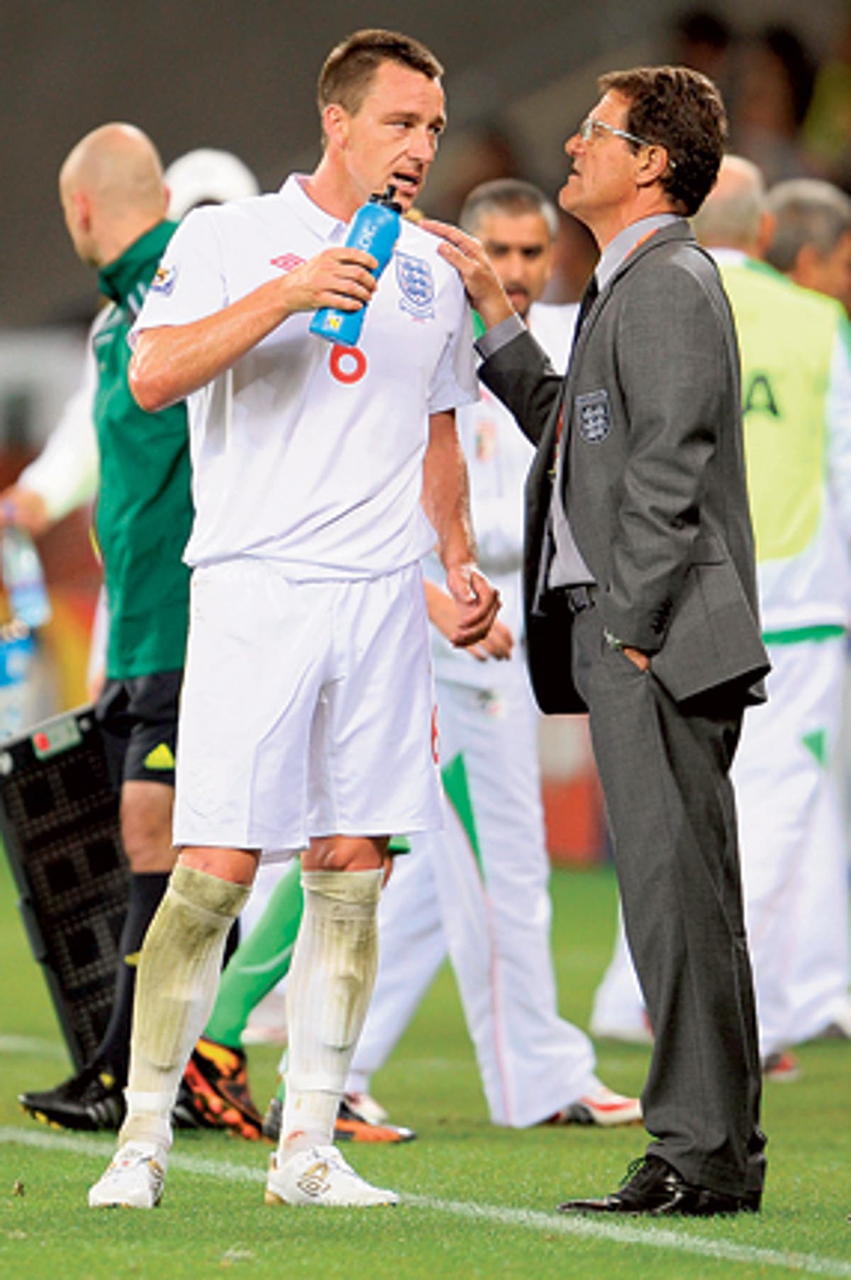 James Corrigan: You don't know what you're doing. Fabio Capello, that ...