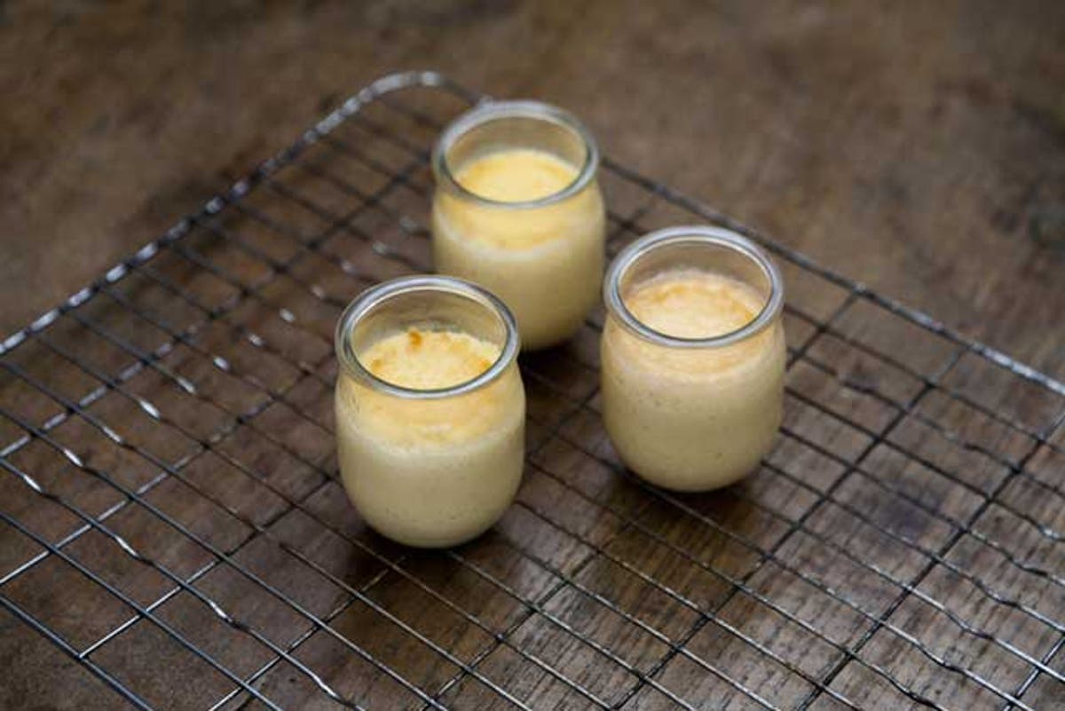 Vanilla custard pots | The Independent | The Independent