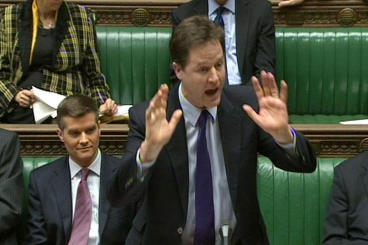 Nick Clegg denounces claims that AV would cost £250m | The Independent ...