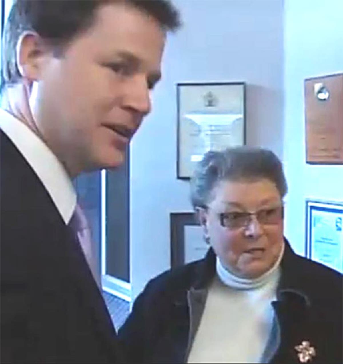 Gordon Brown's nemesis turns fire on Clegg in full view of media | The ...