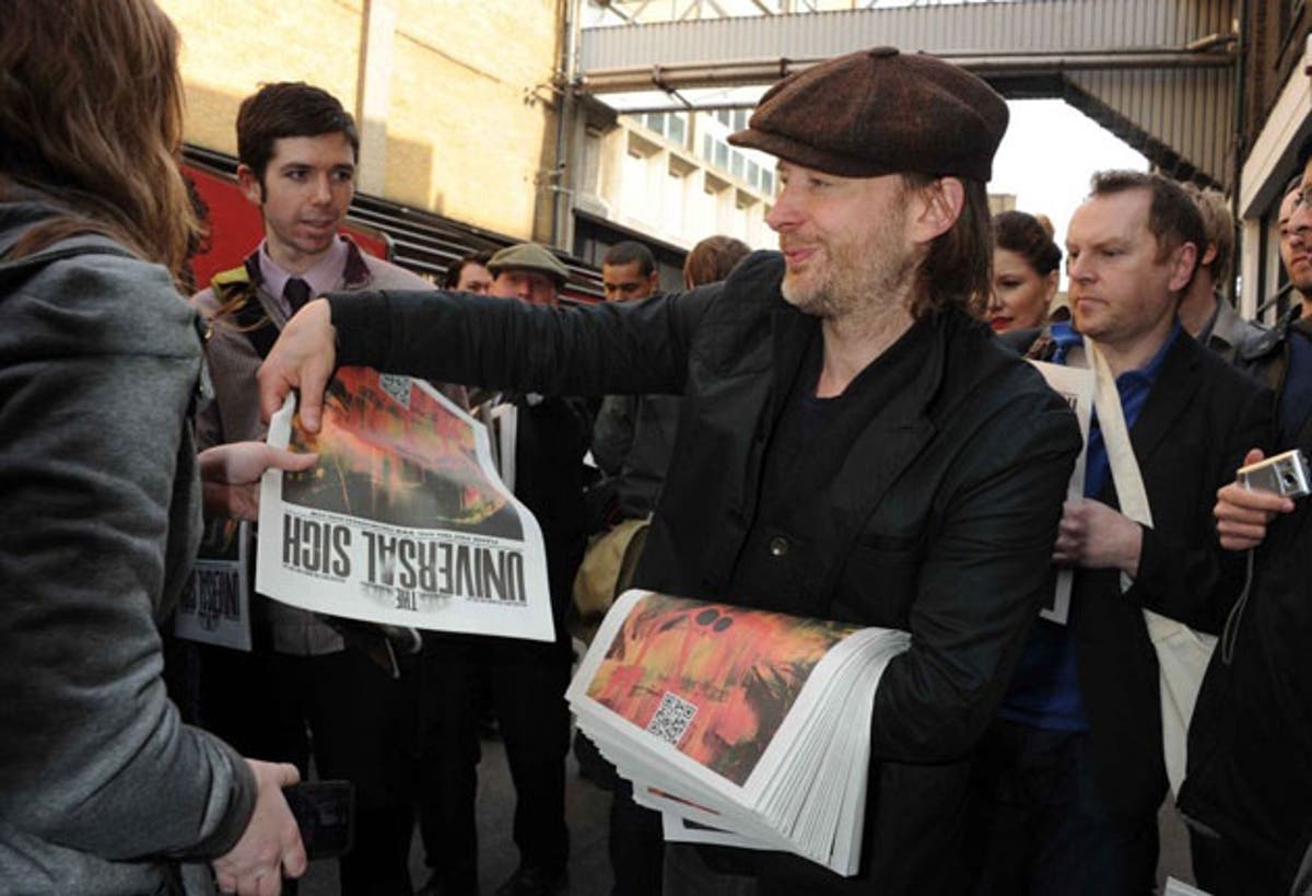 Radiohead's 'newspaper album' | The Independent | The Independent