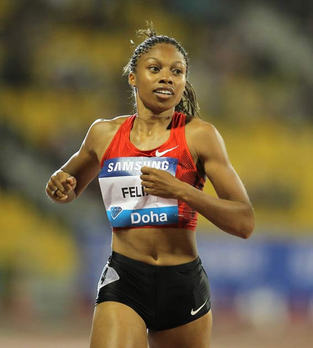 Felix is forced to fight for 400m win | The Independent | The Independent