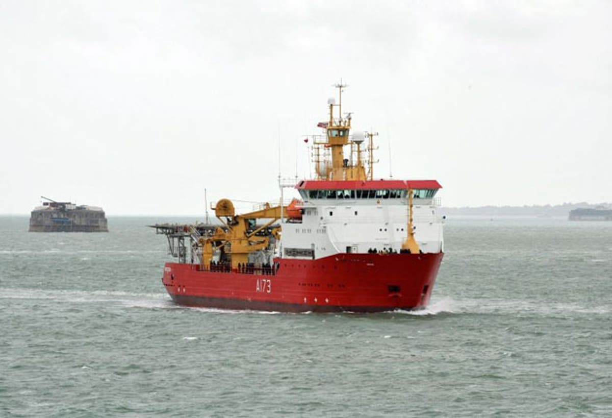 MoD spends £26 million renting ship from Norway | The Independent | The ...