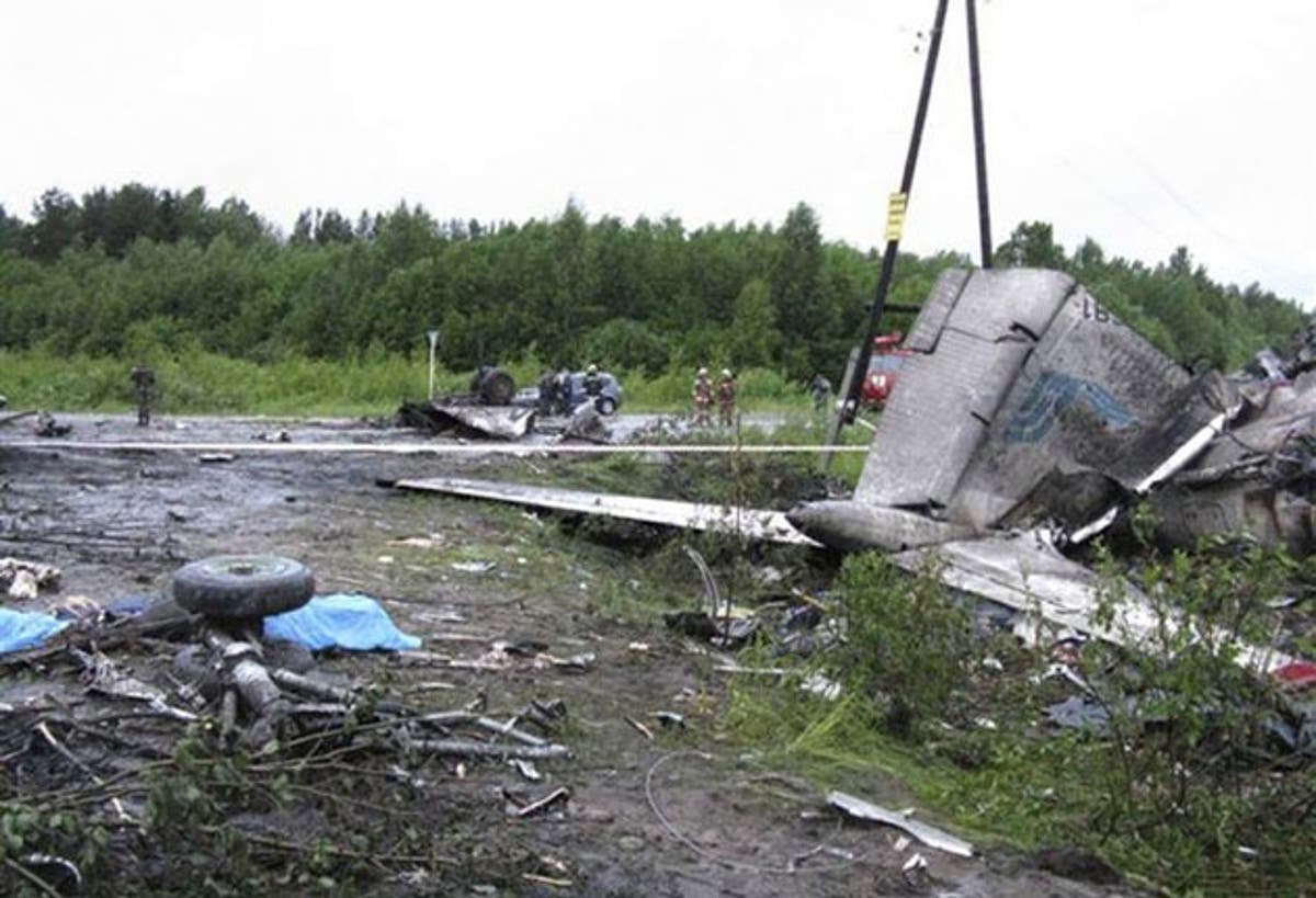 44 dead after Russian passenger jet crash | The Independent | The ...